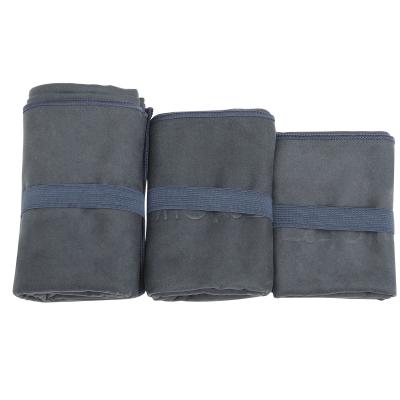 China Super Absorbent Microfiber Blank Golf Towels Quick Dry Gym Towel Customized Logo for sale