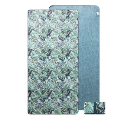 Aptitud absorbente estupenda Poncho Beach Towel Floral Printed de la microfibra