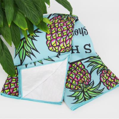 China Large Microfiber Sea Cloth Beach Towel High Absorbency Silk Screen for sale