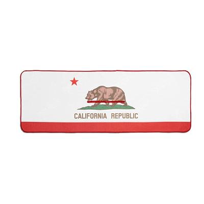 China Printed microfiber waffle pattern tour golf club cleaning towel custom logo sublimation golf towel for sale
