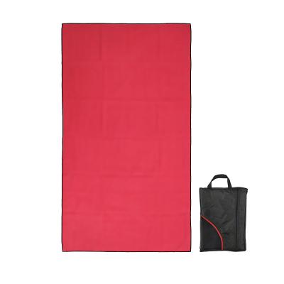 China Absorbent Cheap Exercise Microfiber Sports Towel Custom Foldable Yoga Mat Towel for sale