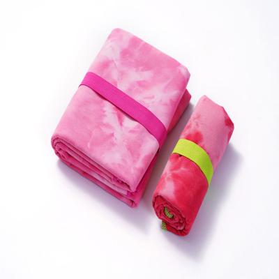 China Custom Recycled Quick Dry Microfiber Suede Towel For Summer for sale
