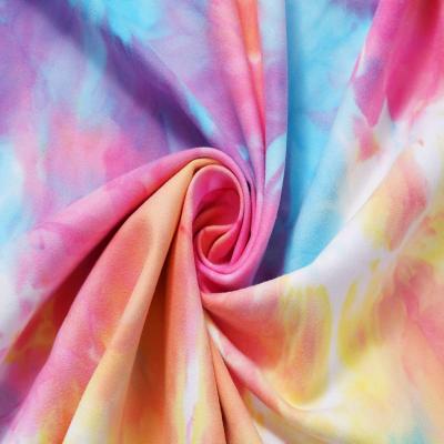 China Wholesale Black Microfiber Sport Towel Sublimation Personal Colorful Quick Drying Tie-Dyed Sport Fitness Towels 50x100cm for sale