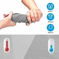 China Breathable Cooling Microfiber Towel with Quick Drying for sale