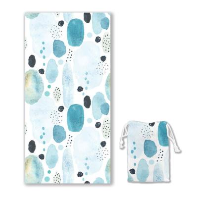 China Sedex Certification High Quality Custom Beach Towel Printing Sunshade Beach Towels for Outdoor Beach Custom Gifts for Customer for sale