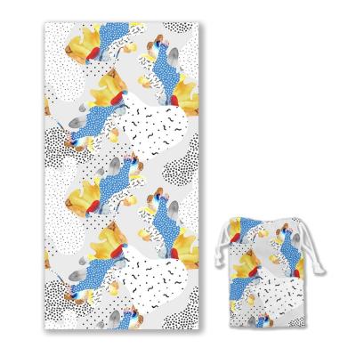 China Stylish Custom Beach Towel Customized Pattern For Sale Beach Towel Personalized Towel for sale
