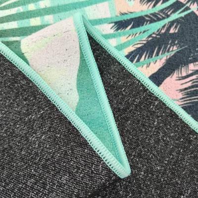 China Custom Printing and Packaging Quick Drying Swim Pool Towel Colorful Printed Beach Towel for sale