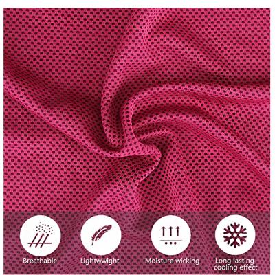 China Customized Portable Microfiber Sports Cooling Towels Bulk For Travel Outdoor for sale
