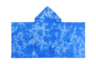 China Summer Large Quick Dry Microfiber Poncho Towel Sand Free Beach Towel for sale