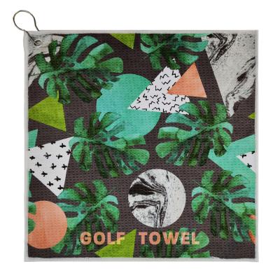 China Stain Resistant Golf Towel Comfortable With Individual Packaging Size for sale