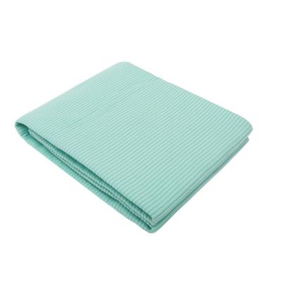China Solid Color Blue Quick Drying gym Microfiber Sports Towel Custom Print 40x80 for sale