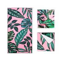 China Customizable Pattern Polyester and Polyamide Recycled Custom Beach Towel for sale