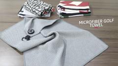 Golf Towel Magnetic Microfiber Waffle Absorbent