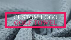 Printed Golf Towel Super Absorbent