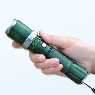 China Multifunctional Charging 18650 or AAA Battery Powered Dimmer Zoom Led Flashlight for sale