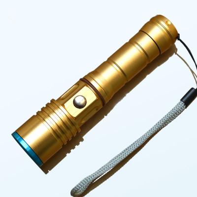 China 3 Files Adjustable Range CREE Q5 Flexible Zoom LED Flashlight/Torch with Compass for sale