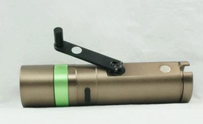 China Outdoor Sports IPX7 Waterproof Hand-Cranked Zoom CREE Q5 XPE Led Flashlight/Torch for sale