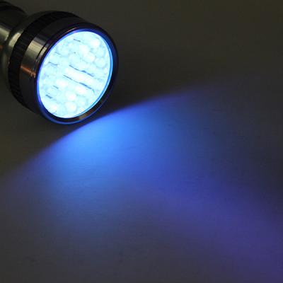 China 4xAAA 41 Lamps 385NM Ultro Violet UV Flashlight for Urine Detecting/Nail Polish for sale