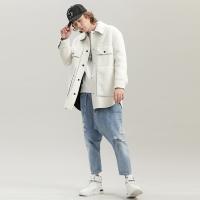 China Customized premium single-breasted winter jacket for sale