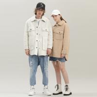 China Customized premium single-breasted winter jacket for sale