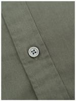 China Men’s Minimalist Cotton Solid Shirt for sale