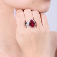 China Premium Sapphire Crystal Ring for sale