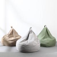 China Plain Fabric Lazy Lounger Bean Bag for sale