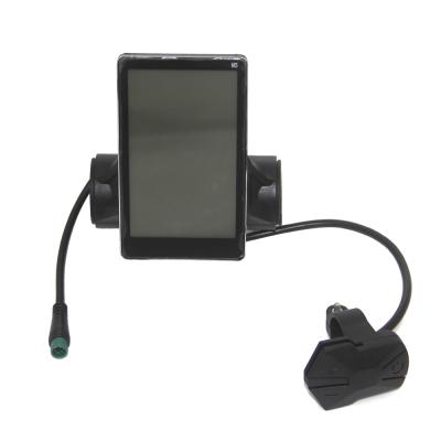 China 500W Ebike Screen 3.7 Inch 24v-60v LCD Display Ebike Fashion Modern for sale