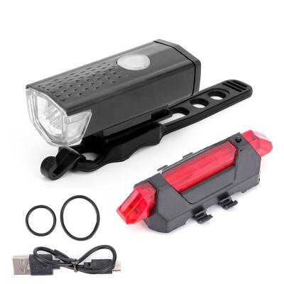 China 315LM Rechargeable LED Bicycle Light Waterproof Rear Bike Light Rechargeable for sale