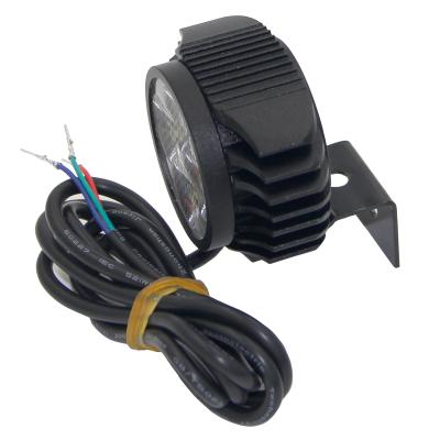 China 12W Electric Scooter Front Light 2in1 Waterproof 12V-80V Scooter Head Light for sale