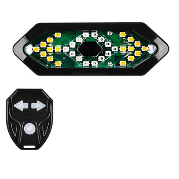 Quality Remote Control Bicycle Tail Light 900mAh Rechargeable Bike Rear Light for sale