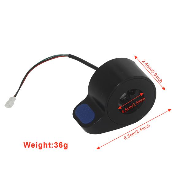 Quality Black Blue Throttle Accelerator ABS Silicone Sensitive Throttle for sale