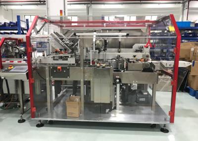 China Horizontal Intermittent 60pcs/Min Bottle Cartoning Machine for sale