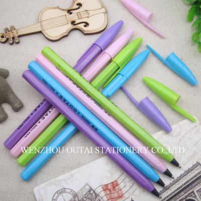 China OUTAE Plastic BallPoint Pen Smooth Fast Writing Ball Pen Promotional PenLogo Pen Multicolor OT-934-B for sale