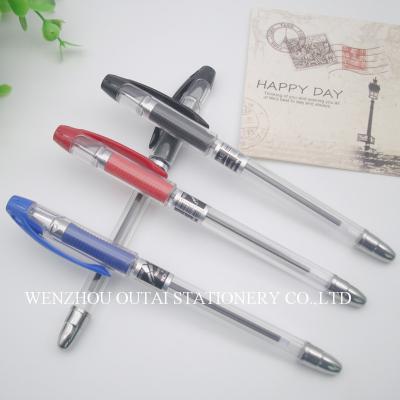 China OUTAE Plastic BallPoint Pen Promotional Pen Logo Pen Smooth Fast  Writing Ball Pen OT-317-B for sale