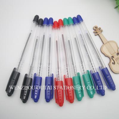 China OUTAE Plastic BallPoint Pen Smooth Fast Writing Ball Pen Promotional Pen LogoPen OT-210 for sale