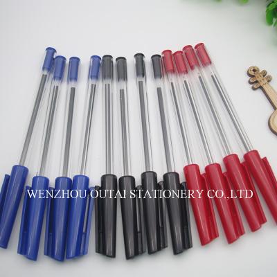 China OUTAE Plastic BallPoint Pen Smooth Fast Writing Ball Pen Promotional Pen Logo Pen OT-225 for sale