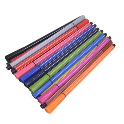 China OUTAE Plastic Water Color Pen Colorful 18 pcs Art Marker Water Color Pen Set For Kids Drawing OT-166 for sale