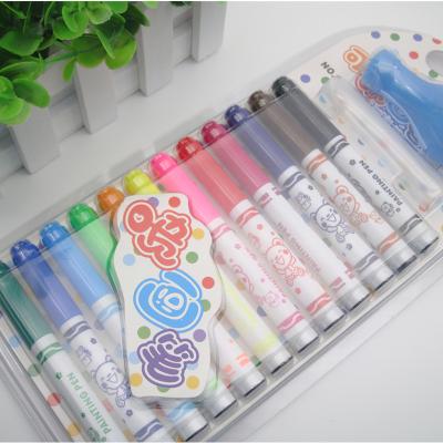 China OUTAE Plastic Water Color Pen Air Spray Pen  Art Marker Water Color Pen Set For Kids Drawing OT-668 for sale