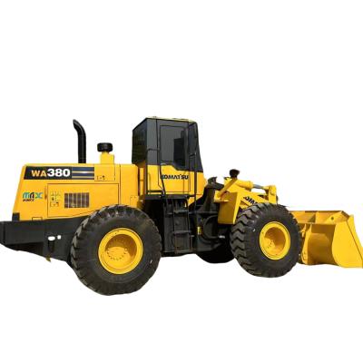 China Used Front Loader KOMATSU WA380 Secondhand Front Loaders for Sale for sale