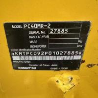 China Used Komatsu PC40MR mini excavator for sale