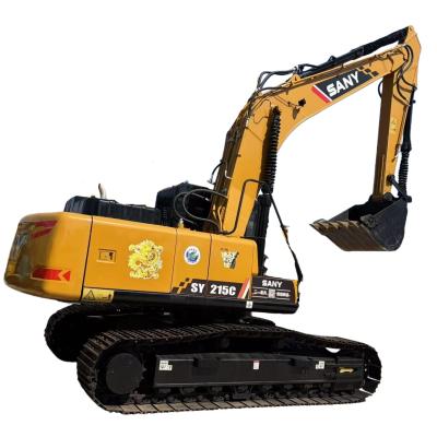 China Used Excavator 21 Tons SANY SY215C Large Construction Machines Secondhand Excavator Used Digger for sale