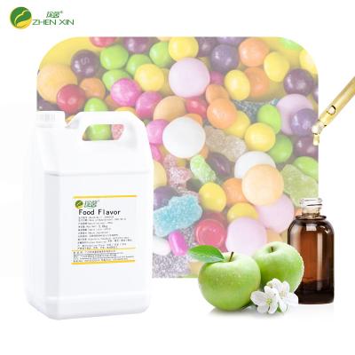 중국 순수한 농축식품 맛 사과 사탕 맛 딱딱한 사탕 제조 판매용