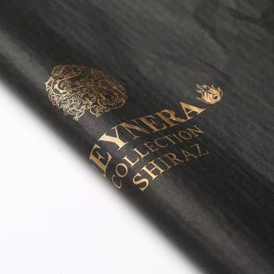 Cina Oro di lusso che timbra la carta velina di colore dell'imballaggio del regalo decorativo per l'abbigliamento della scarpa in vendita