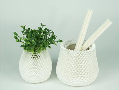 China Recyclable Honeycomb Wrapping Paper Protective Cover Biodegradable Kraft Paper Mesh Cover for sale