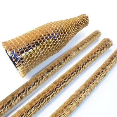 China Compostable Honeycomb Packing Paper For Wine Cushioning Wrap Paper Roll for sale