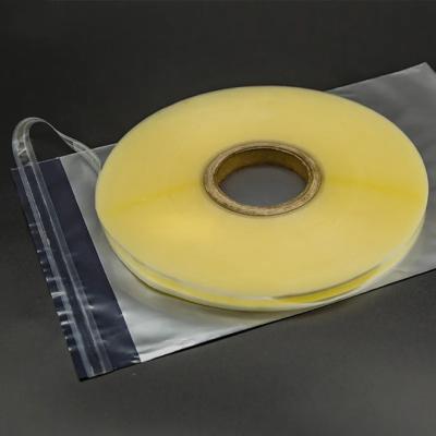 China Custom Printed Removable Seal BOPP Plastic Bag Adhesive Double Sided Adhesive Tape for sale