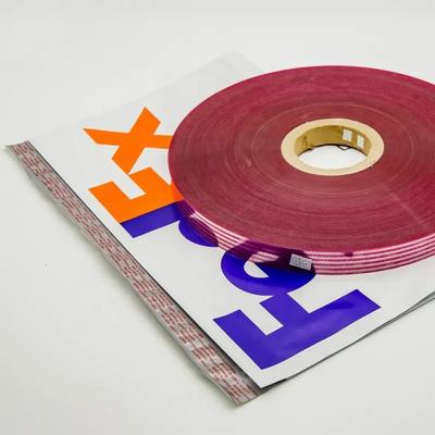 China Custom Printed Removable Seal BOPP Plastic Bag Adhesive Double Sided Adhesive Tape for sale