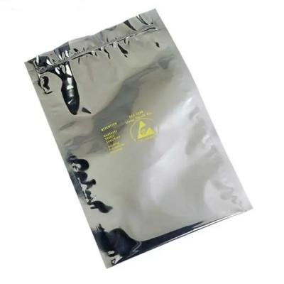Cina La protezione di 500PCS ESD insacca la serratura dello zip/argento senza coperchio per l'anti protezione statica in vendita