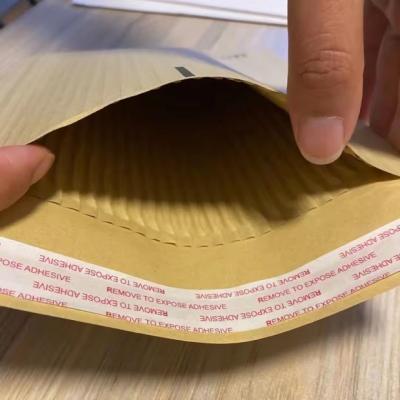 China Customized Honeycomb Corrugated Cushion Poly Mailer Padded Shipping Envelopes Kraft Paper Bubble Mailing Bags for sale